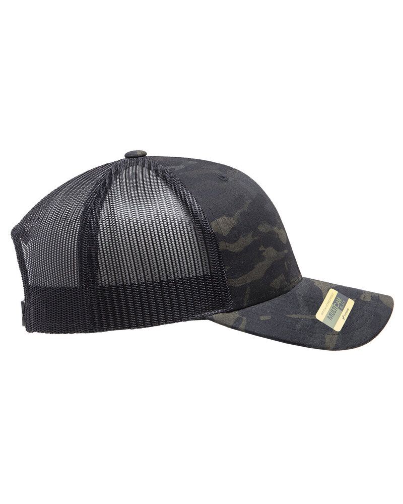 Yupoong 6606MC - YP Classics® Retro Trucker Multicam® Snapback ...