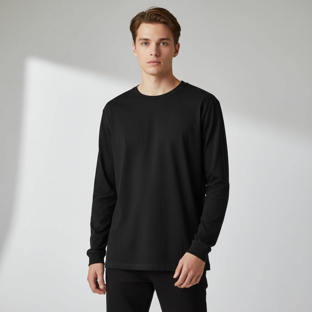 Next Level 6211 - Unisex CVC Long Sleeve T-Shirt - Black | Wordans Canada